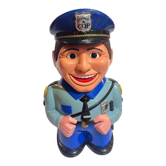 Kitchen | The Original Cookie Cop Cookie Jar 201 By Fundamental ...